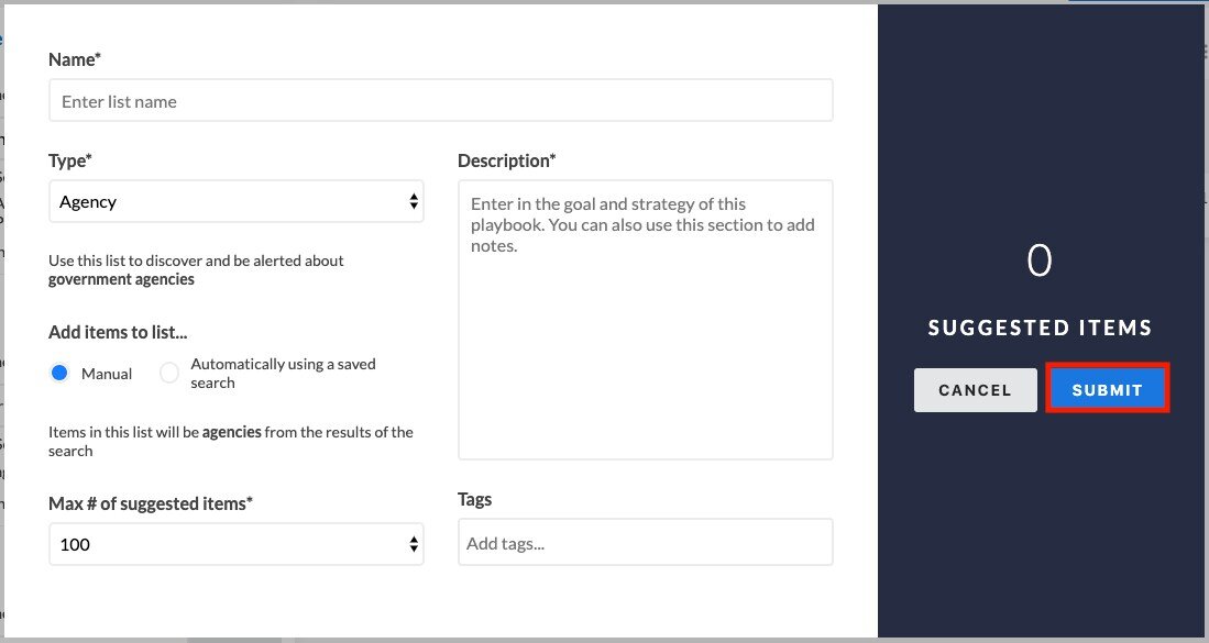 How to Create and Manage Lists